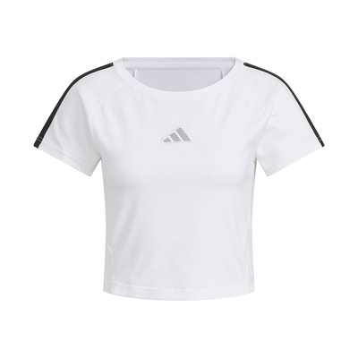 【自营】Adidas/阿迪达斯显腰线运动休闲短袖T恤KB7752修身