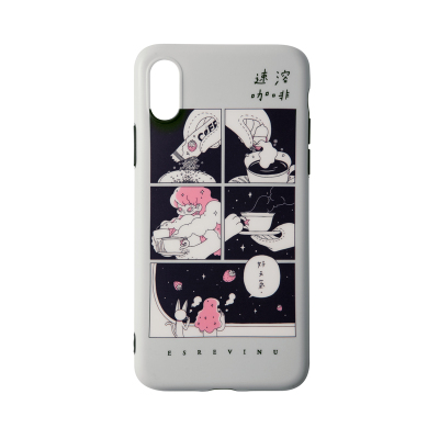 UNKNOWN ISLAND「速溶咖啡」原创设计适用于iphone11 宇宙漫画