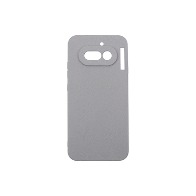 岩砂软壳适用Nothing phone 4a手机壳磨砂防指纹nothingphone3aPro保护套全包圆边防滑透气散热简约ins纯灰色