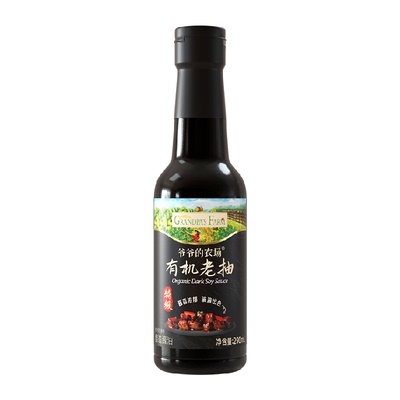 爷爷的农场有机特级老抽酱油