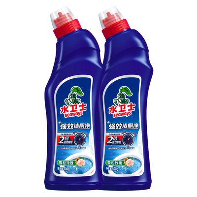 水卫士强效洁厕马桶清洁剂卫生间除垢除臭去异味洁厕净