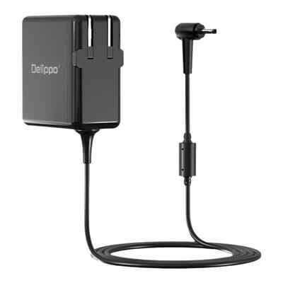 适用华硕19V3.42A笔记本电源适配器asus电脑65W小口充电器FL8700 FL5900 VM520U A456 R414U UX430 DC4.0