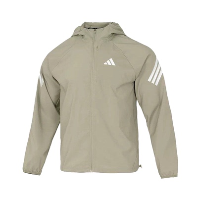 阿迪达斯男子运动连帽运动夹克