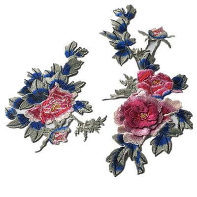 diy立体牡丹一套手工缝花朵刺绣