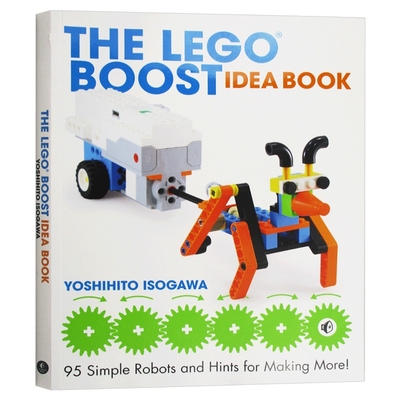 乐高编程机器人创意书 The Lego Boost Idea Book 英文原版书 乐高游戏 进口原版英语书籍 No Starch Press