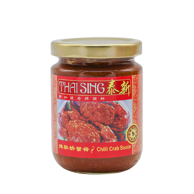 新加坡进口红辣椒螃蟹酱螃蟹煲即