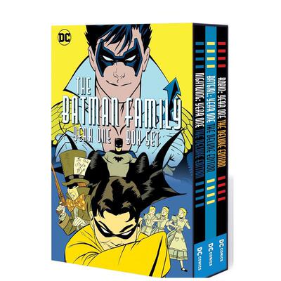 【预售】【DC Comics】蝙蝠侠家族苐一年盒装英文漫画平装进口原版书The Batman Family: Year One Box Set BEATTY  SCOTT