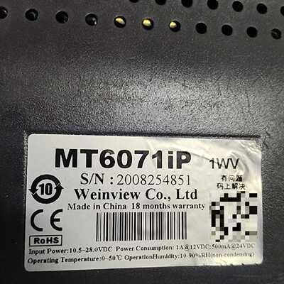 【议价-可维修】通 WEINTEK TK6071iP 触摸屏 /均有货