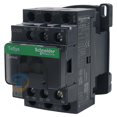 LC1D12施耐德交流接触器M7C三极Q7C F7C 110V 220V 380V  24V安12