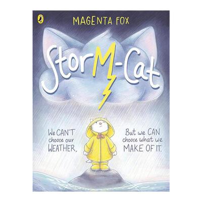 【现货】暴风雨之猫英文儿童绘本自我认知情绪管理进口原版书平装Storm-Cat Magenta Fox著Puffin Books 出版