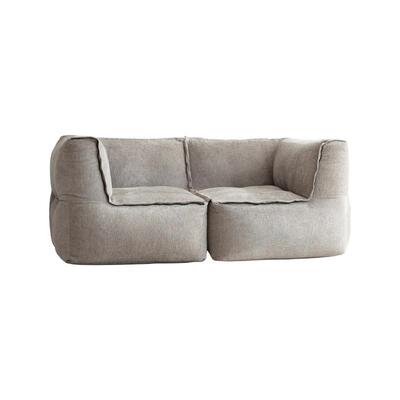 luckysac轻奢组合沙发大小户型客厅单双人沙发可躺可睡