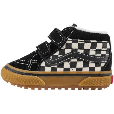 Vans范斯童鞋官方 MTE SK8-Mid Reissue V棋盘格户外小童登山鞋