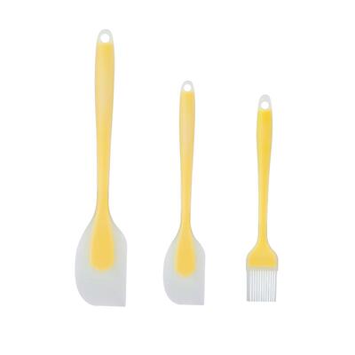 双枪硅胶刮刀硅胶铲家用油刷