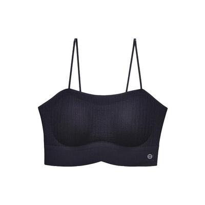 曼娜莎小吊带女美背一体式薄款