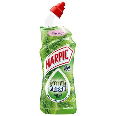 英国原装HARPIC亮湃强力洁厕剂洁厕啫喱强效除垢尿渍黄渍抑菌除臭