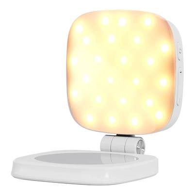 NEEWER纽尔手机补光灯磁吸折叠便携式直播拍照补光美颜神器手机灯迷你口袋灯适用苹果MagSafe磁吸灯带补妆镜