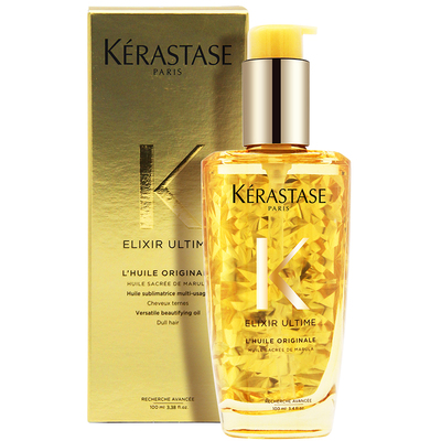 卡诗护发精油100ml干枯毛躁白茶