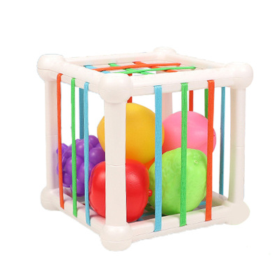 早教婴儿玩具彩虹塞塞乐6个月