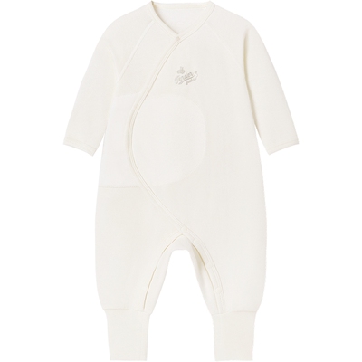 【商场同款】英氏婴儿衣服秋冬保暖羊毛婴幼儿连体衣宝宝和尚服冬