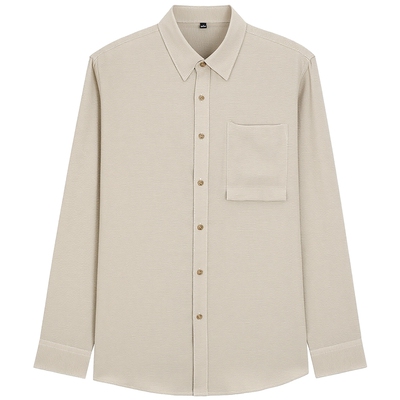 MindBridge亚麻长袖衬衫