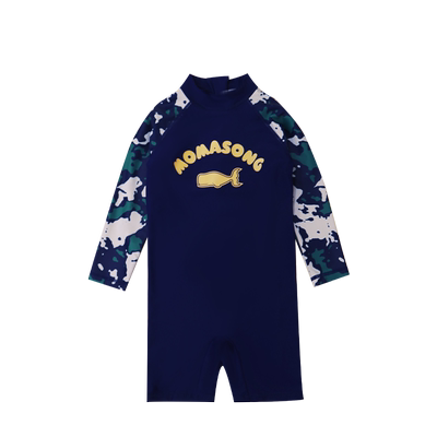 Momasong男童专业训练防晒泳衣衣