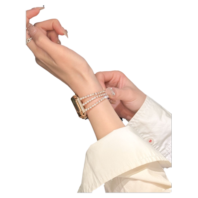 千洛/QALUOiwatch蹦迪链金属表带