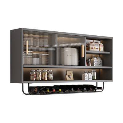 蜂窝铝合金厨房吊柜调料品收纳柜