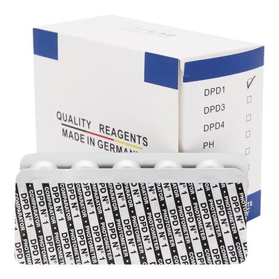 普量poollab泳池检测仪测试片剂