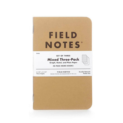 美国制造FieldNotes牛皮纸封面