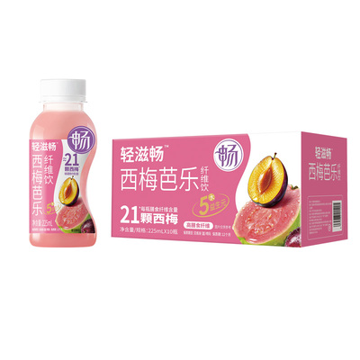 轻上西梅芭乐纤维饮丨助力噗噗