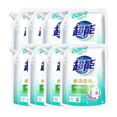 超能洗衣液天然椰油72H留香