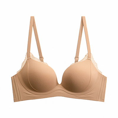 提未苏无痕蕾丝隐形小胸聚拢内衣