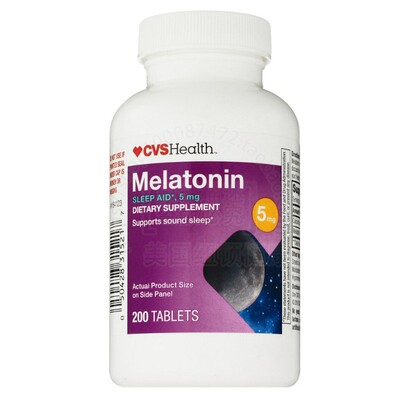 美国CVSHealth褪黑素睡眠片