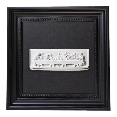 立体雕塑画复古石膏像画框