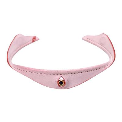 剑青手作皮质眼珠异形choker项圈女颈带脖子手环原创小众个性饰品