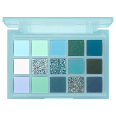 ucanbe蓝色系眼影15色青鸾眼影盘