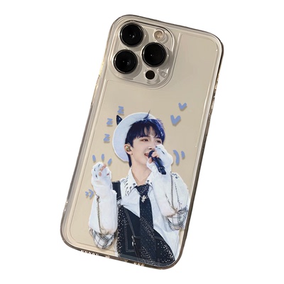 华为PURA90小众iPhone12ins风苹果13透明OPPORENO16软小米17唱歌周深适用14PLUS手机壳VIVOX300S创意15ProMax