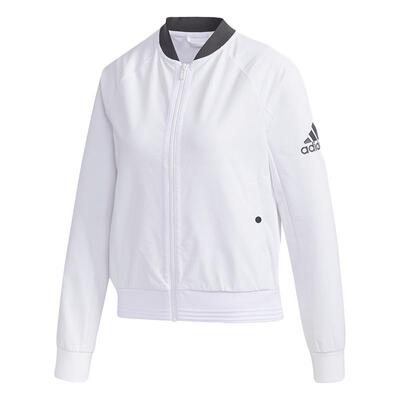 Adidas/阿迪达斯官方正品女子梭织时尚休闲运动夹克外套 FM9314