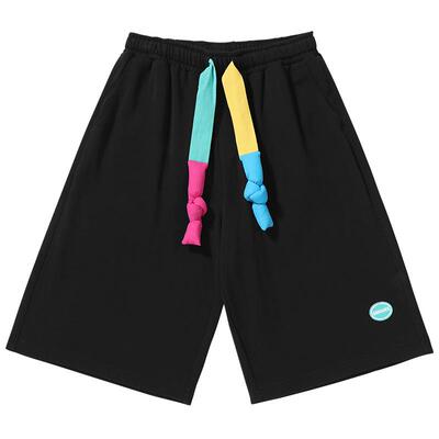 GENANX闪电潮牌抽绳短裤苏醒同款