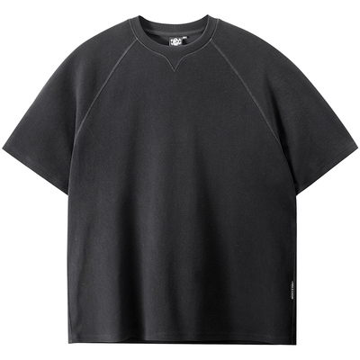 肌肉狗重磅插肩袖休闲运动T恤