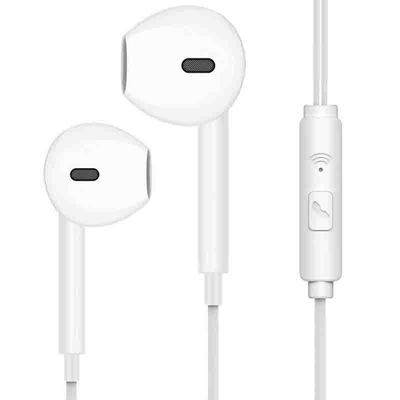 线控半入耳式普通有线耳机带麦克风适用于安卓Type-c圆口可选耳麦