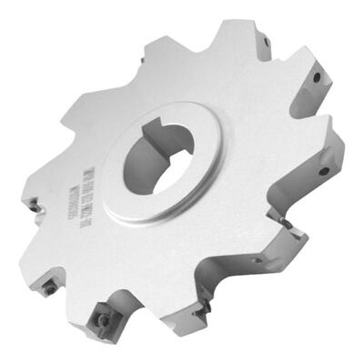 TMP06数控三面刃刀盘MPHT060304片式T型刀盘槽钨钢高速钢铣削刀具