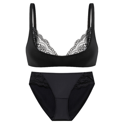 弗利少女法式超薄内衣无钢圈文胸