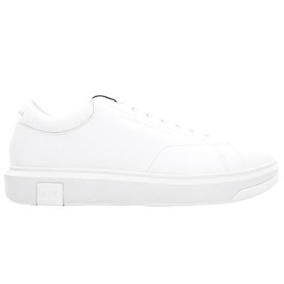 阿玛尼男士时尚小白鞋