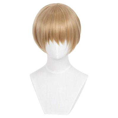 ND家】冲田总悟 银魂 角色款cos假发 仿真头皮顶 冲田总司 亚麻棕