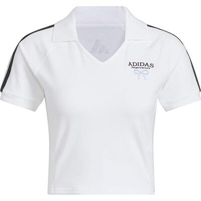 Adidas/阿迪达斯官方正品DANCE POLO TEE女士针织POLO衫KE5799
