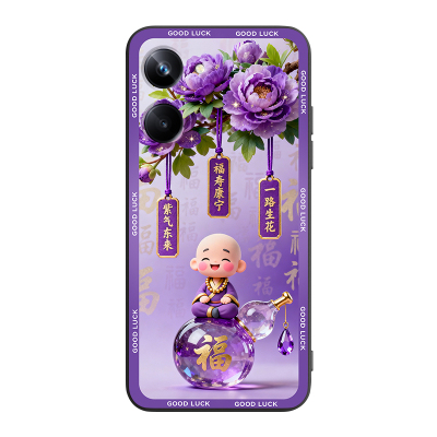 文字点缀适用realme10pro手机壳