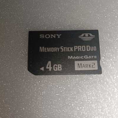 【请询价】原装 Memory Stick PRO Duo，4G