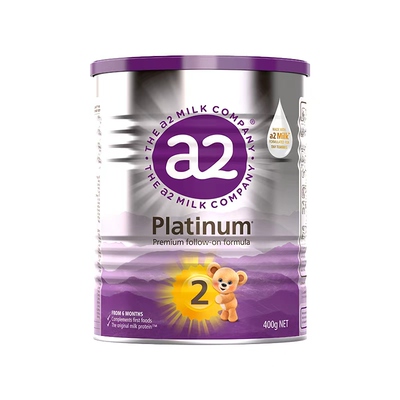 【旗舰正品】澳洲a2奶粉2段二段新生儿婴儿牛奶粉官方旗舰店400g