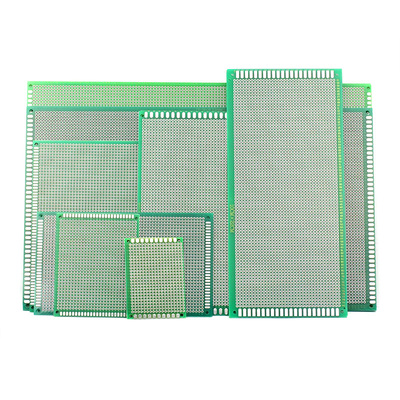 PCB板万能电路板喷锡绿油玻纤板